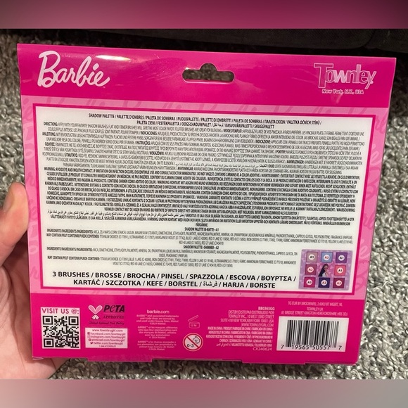 Barbie | Makeup | New Mattel Barbie Shadow Palette With Mirror Make Up ...